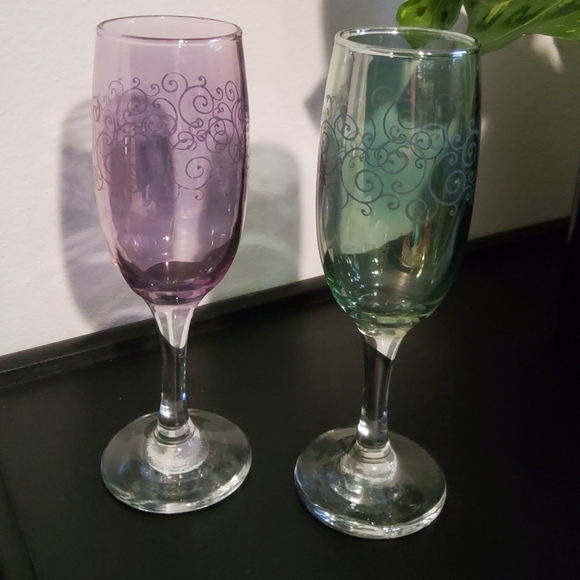 Christalleria Fumo | Dining | Vintage Cristalleria Fumo Champaigne ...